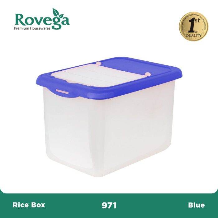 Rovega Rice Box Tempat Kontainer Beras 971 | Lazada Indonesia