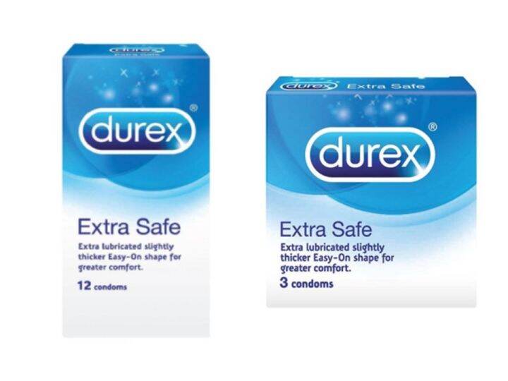 Durex Extra Safe Condoms 3s 12s Lazada
