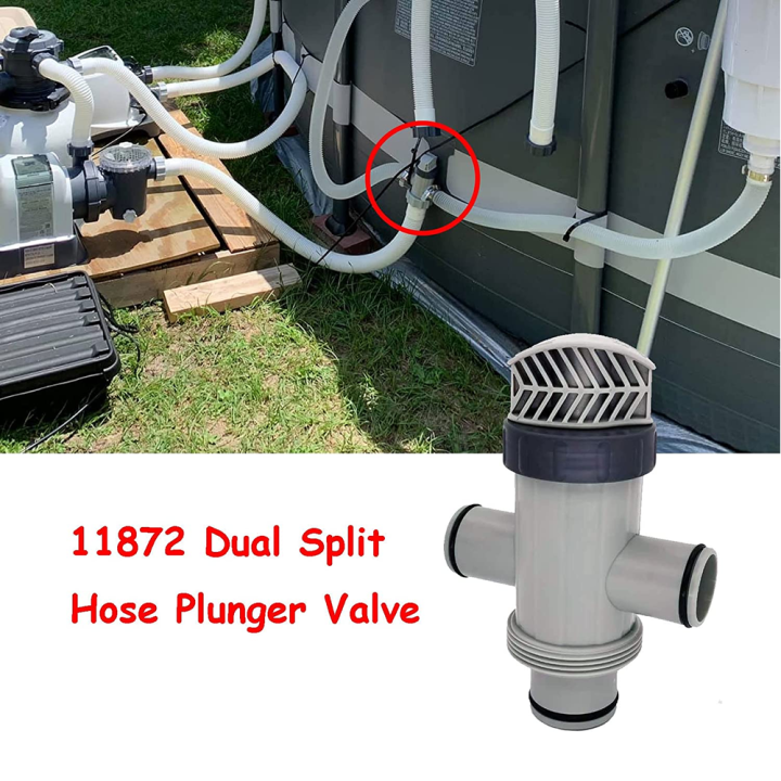 Replacement Part For Intex Dual Split Hose Plunger Valve Pool Above ...
