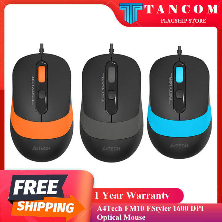 A4Tech FM10 FStyler 1600 DPI Optical Mouse | Lazada PH