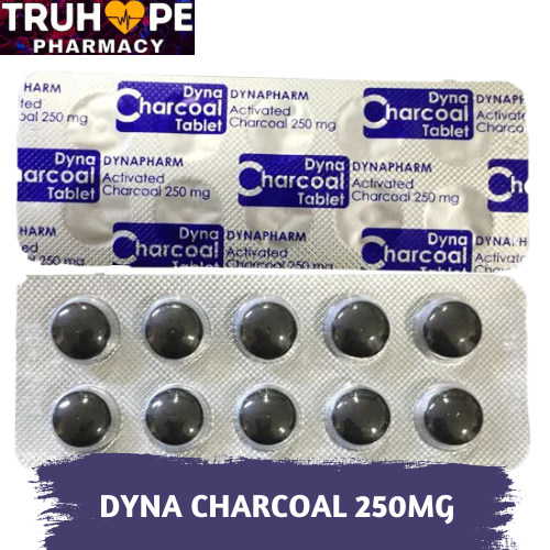 DYNA CHARCOAL 250MG 10 TABLETS | Lazada