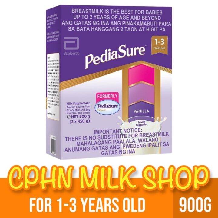 Pediasure 1-3 Years Old Vanilla 900g | Lazada PH