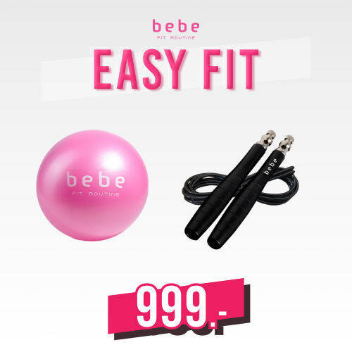 bebe Easy Fit : bebe Fit Routine Pilates Ball + Speed Rope พิลาทิสบอล ...