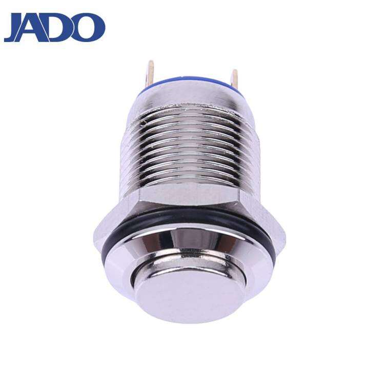 12mm Momentary Push Button Switch Waterproof High Top Momentary On/Off ...