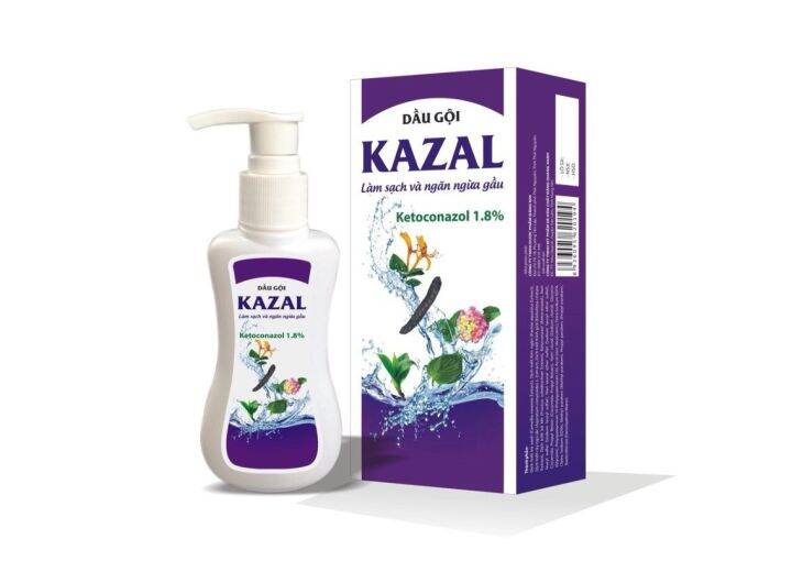 DẦU GỘI KAZAL LÀM SẠCH VÀ NGĂN NGỪA GẦU (CHAI 100ml) - BNPHARMA | Lazada.vn