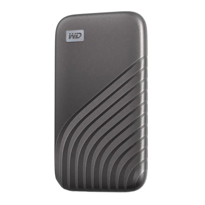WD - เอ็กซ์เทอนอล ฮาร์ดไดร์ฟ (500 GB,สีเทา) รุ่น My Passport SSD ...
