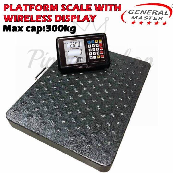 General Master Weighing Scale Digital Platform Scale with Wireless ...