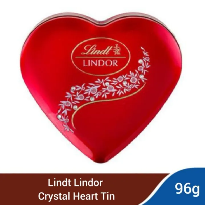 Lindt Lindor Crystal Heart Tin, 96g | Lazada