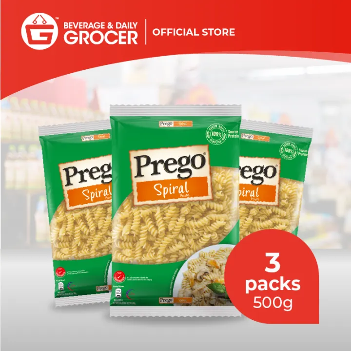 Prego Spiral (3 x 500g) 3 Packs | Lazada