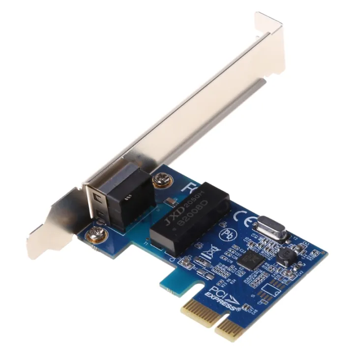 ชิปเซ็ต RTL8111F PCIe Gigabit PCI Express Card 10/100/1000Mbps RJ45 Lan ...