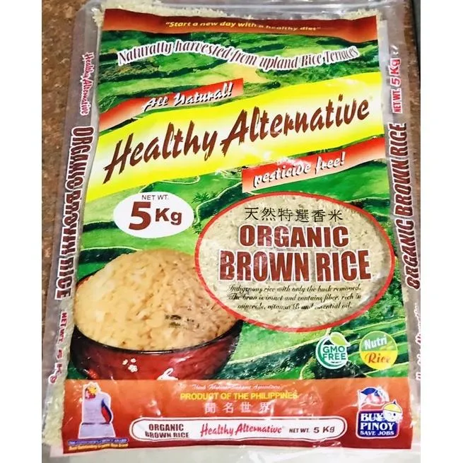 KC grocery 5 Kilos Healthy Alternative Brown Rice Organic | Lazada PH