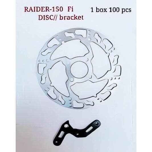 Motorcycle Break STD Disc with Bracket For Suzuki Raider 150 Fi/ Carb ...