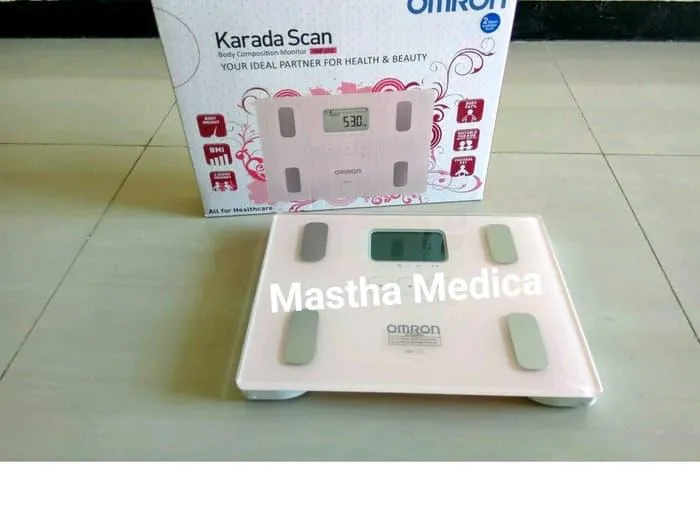 Timbangan Berat Badan Lemak Karada Scan Omron Body Composition HBF 212 ...