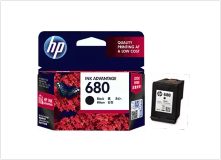 HP 680 Black Original Ink Cartridge | Lazada