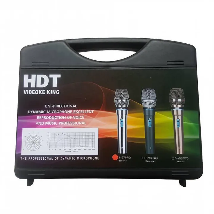 HDT Wired Microphone with Black Case | Lazada PH