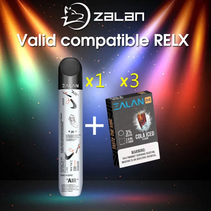 Vaper smoke full set 2022 free juice charger ( 1device+3pod )RELX1 ...