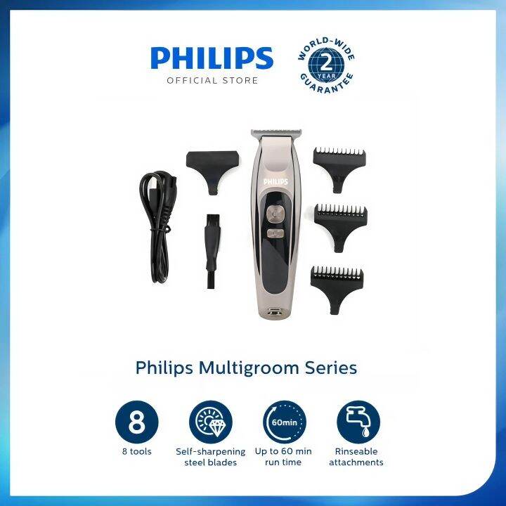 PHILIPS Original Multigroomer Razor Electric Haircut Clipper Trimmer ...