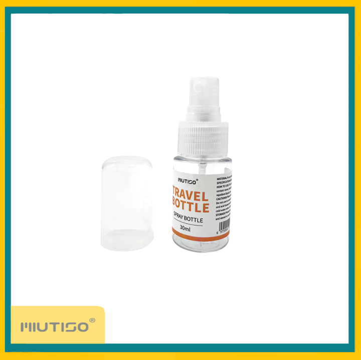 Miutiso Spray Bottle 30ml/50ml/100ml Clear Empty Fine Mist Bottle ...
