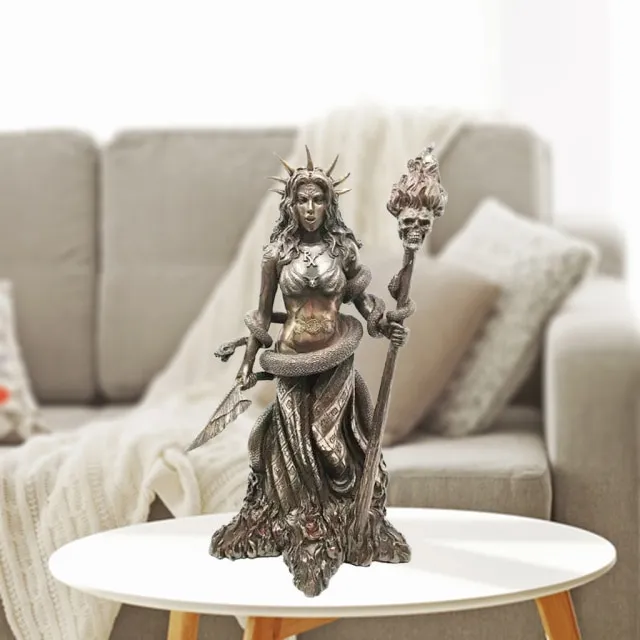 Goddess Hecate Greek Protection Ornaments Snake Witch Meditation Statue ...