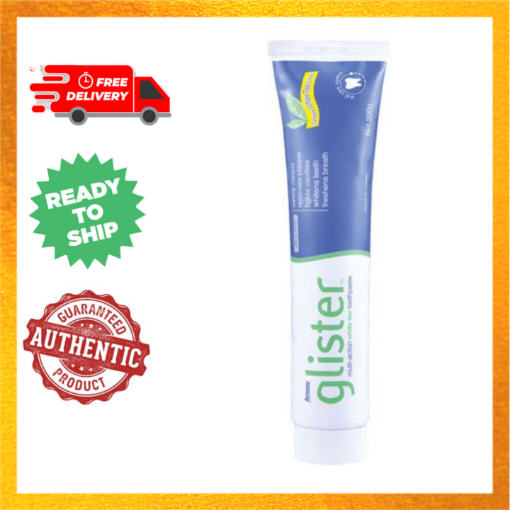 Amway GLISTER Multi-Action White Tea Toothpaste - 200g | Lazada