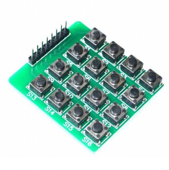5 pcs MCU Extension 4 x 4 16-Key Matrix Keyboard Module for Arduino 4*4 matrix keyboard | Lazada PH