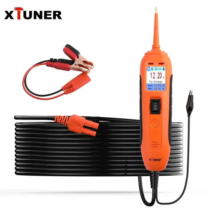 XTUNER PT101 Car 12V/24V Circuit Tester DC/AC Power Probe Electrical ...