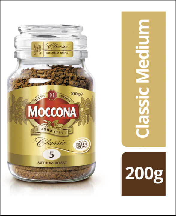 Moccona Classic Medium Roast Instant Coffee 200g | Lazada PH
