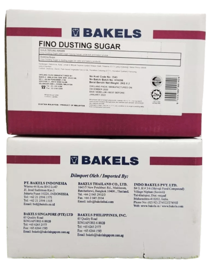 🌙RAYA SALE BAKELS FINO DUSTING SUGAR | SNOW POWDER **BUKAN REPACK ...