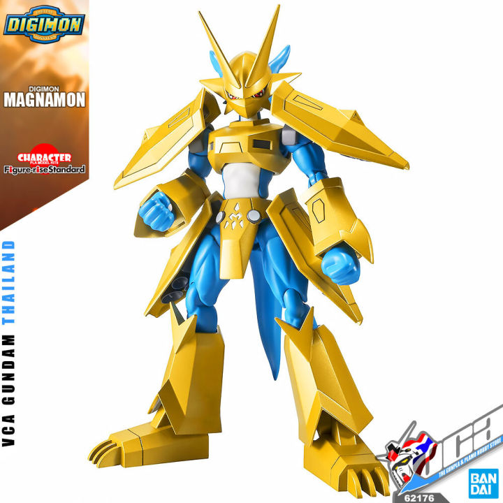 BANDAI FIGURE-RISE STANDARD MAGNAMON FIGURE RISE DIGIMON ADVENTURE ดิจิ ...