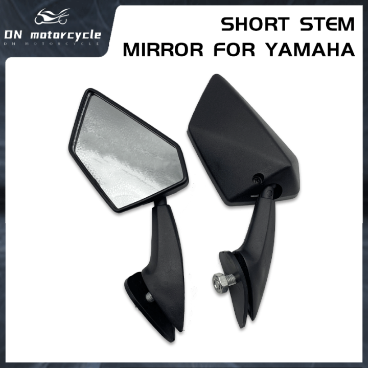 DN SHOP HMA Side Mirror Clear Mirror Short Stem Ninja 8MM Made in ...