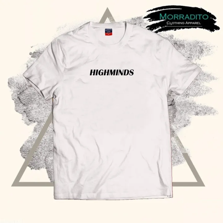 TREND HIGHMINDS T-SHIRT FOR MEN AND WOMEN 2020 COTTON | Lazada PH