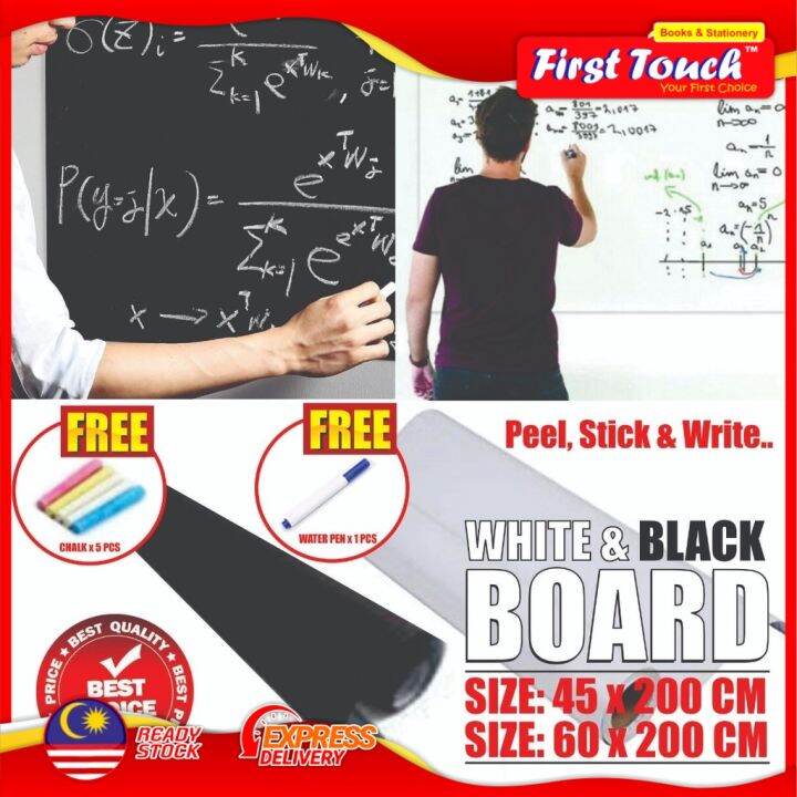 Craft Reusable Roll Up Blackboard Whiteboard Stickerboard Drawing ...