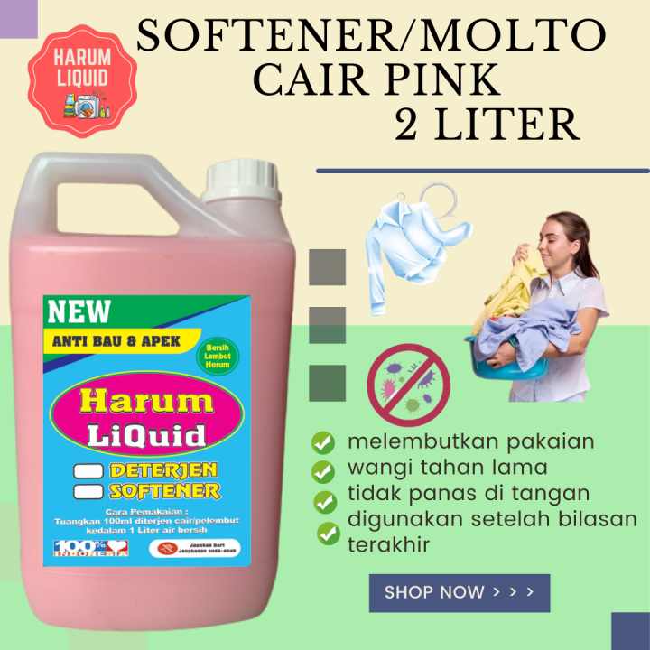 Viral!!! Softener 2 Liter Melembutkan Pakaian | Lazada Indonesia