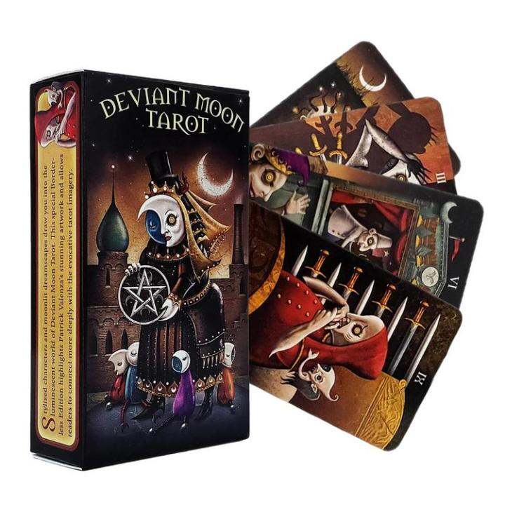 Tarot Deck Divination Fate Board Game Deviant Moon Tarot Entertainment