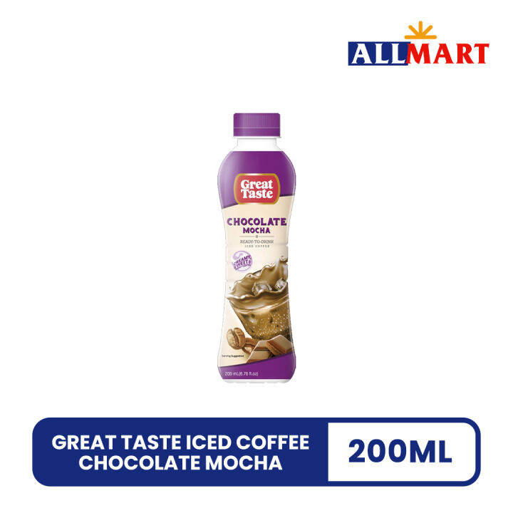 Great Taste Iced Coffee Chocolate Mocha 200ml | Lazada PH