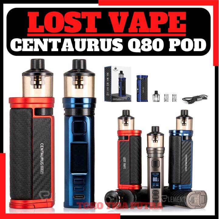 TERBARU ~ Lostvape Centaurus Q80 POD KIT / Vapood CENTAURUS Q80 KIT ...