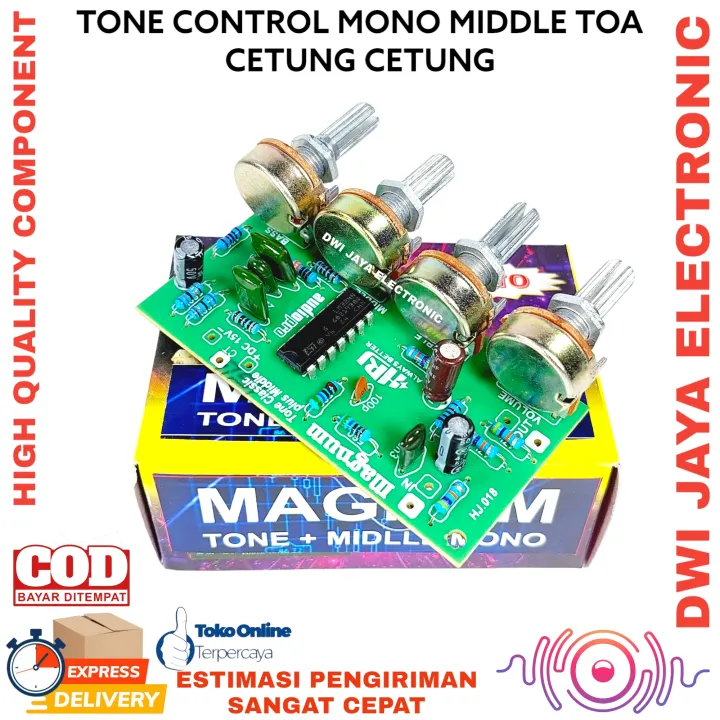 Tone Control MONO+MIDEL TOA cetung cetung | Lazada Indonesia
