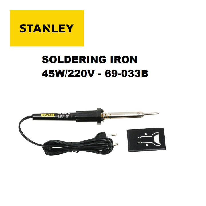 STANLEY SOLDERING IRON 45W/220V - 69-033B | Lazada