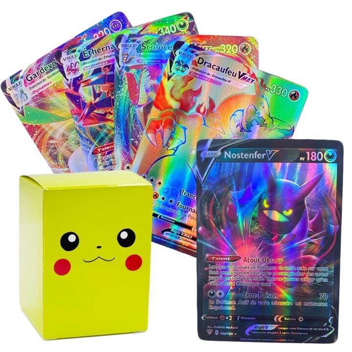 GX MEGA Shining French Pokemon Cards Game Battle Carte Trading Cards ...