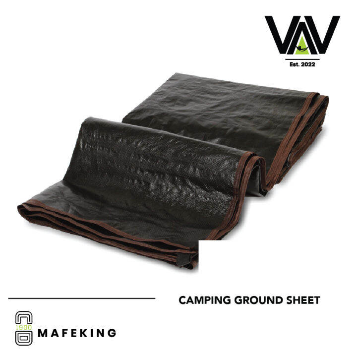 MAFEKING Camping Ground Sheet / Temporary Shelter / Storage Cover Sheet ...
