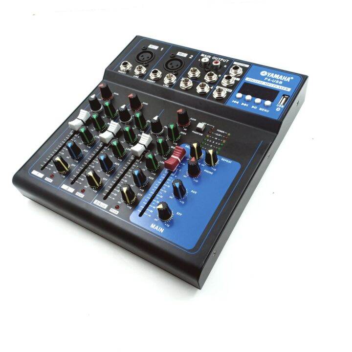 F4-USB Professional Mixer Console 4 Channel Mic/Line Mixer | Lazada PH