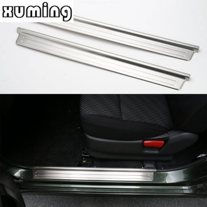 Xuming Stainless Steel Door Sill Scuff Inside Plate Guard Cover for ...