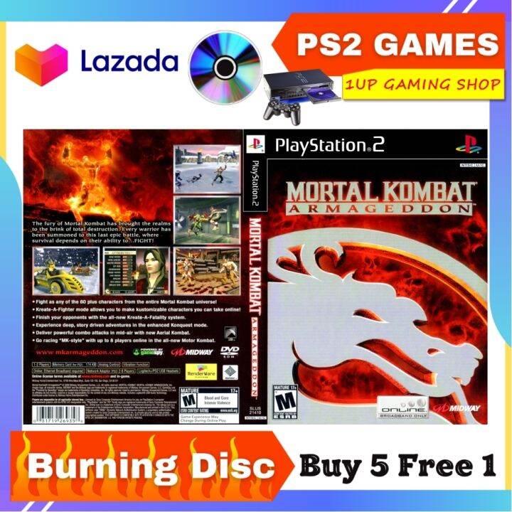 Kaset DVD Game PS2 Mortal Kombat Armageddon | Lazada Indonesia