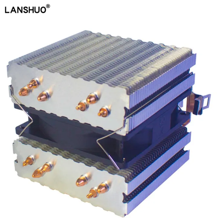 LGA X79 X99 Cooler Cpu RGB Intel Amd Processor Heat Sink 6Heatpipe 90Mm ...