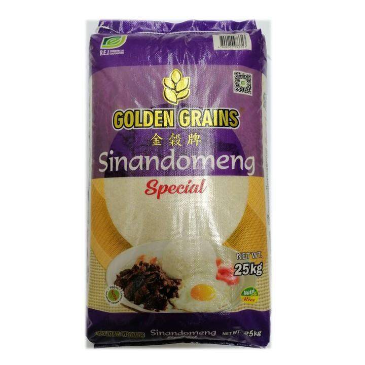 【COD】 Golden Grains Sinandomeng Rice 25kg | Lazada PH