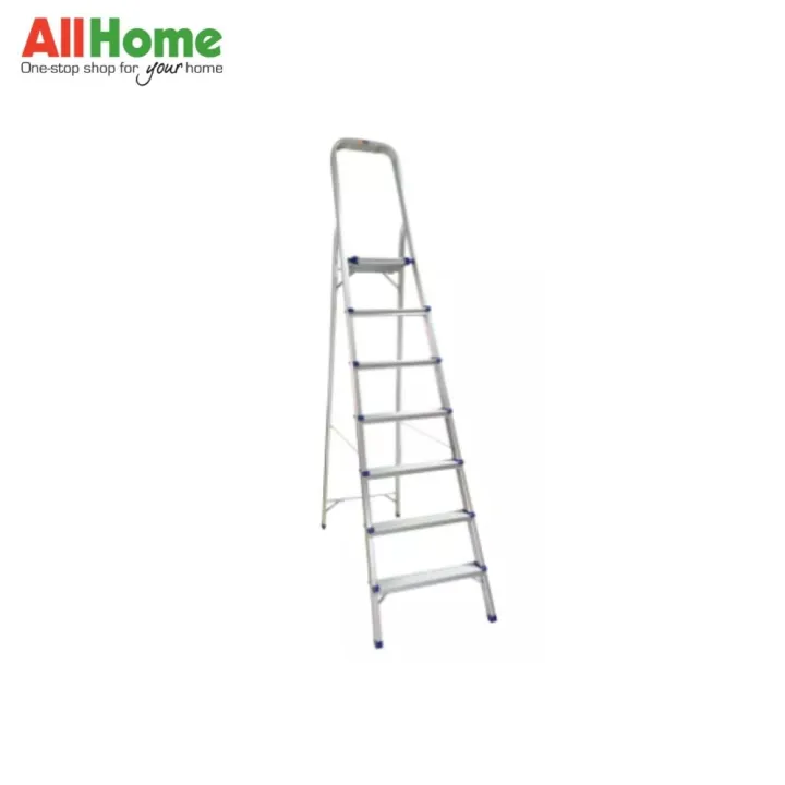 Ladder W/ Handrail 7FT Aluminum 7-Step | Lazada PH