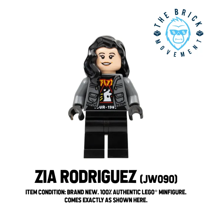 LEGO® JURASSIC WORLD Zia Rodriguez Minifigure | Lazada PH