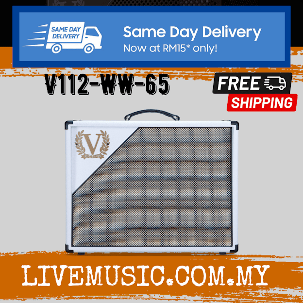 Victory V112-WW-65 1 x 12 Wide Body Closed Back Extension Speaker ...