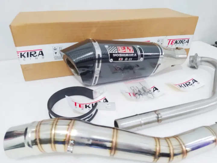 Knalpot Racing Yoshimura R11 Carbon Fullset All New CBR150R CBR 150R CBR150 R CB150R CB 150R ...