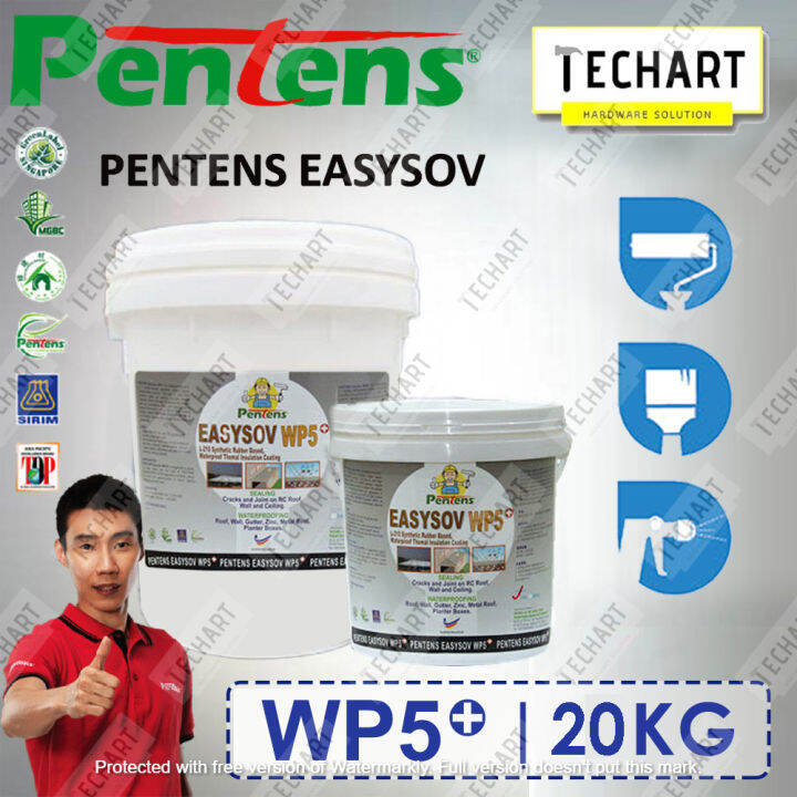 TECHART Pentens EasySov WP5+ (L210 Synthetic Rubber Based, Waterproof ...